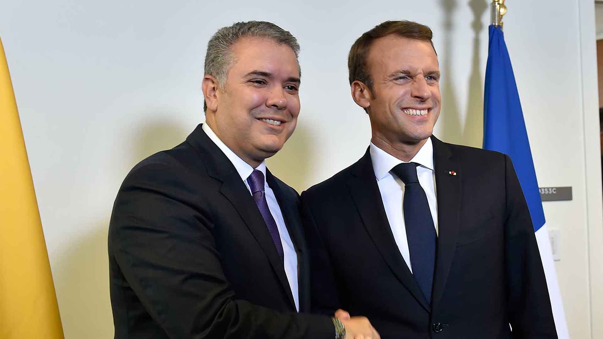 Medio ambiente y paz, temas del encuentro de Iván Duque y Emmanuel ...