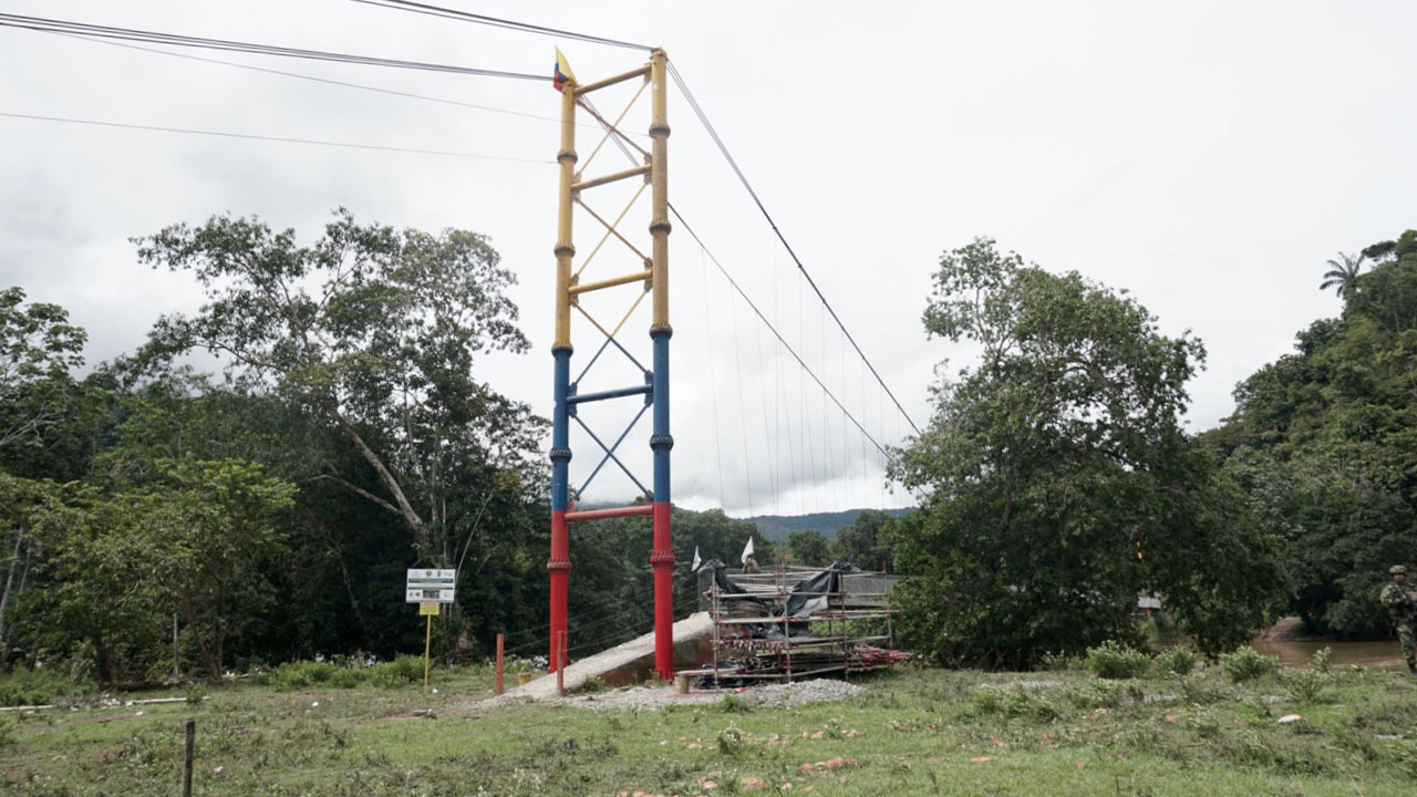 Gobernación de Antioquia entregó puente en Curbatá para dar mejor ...