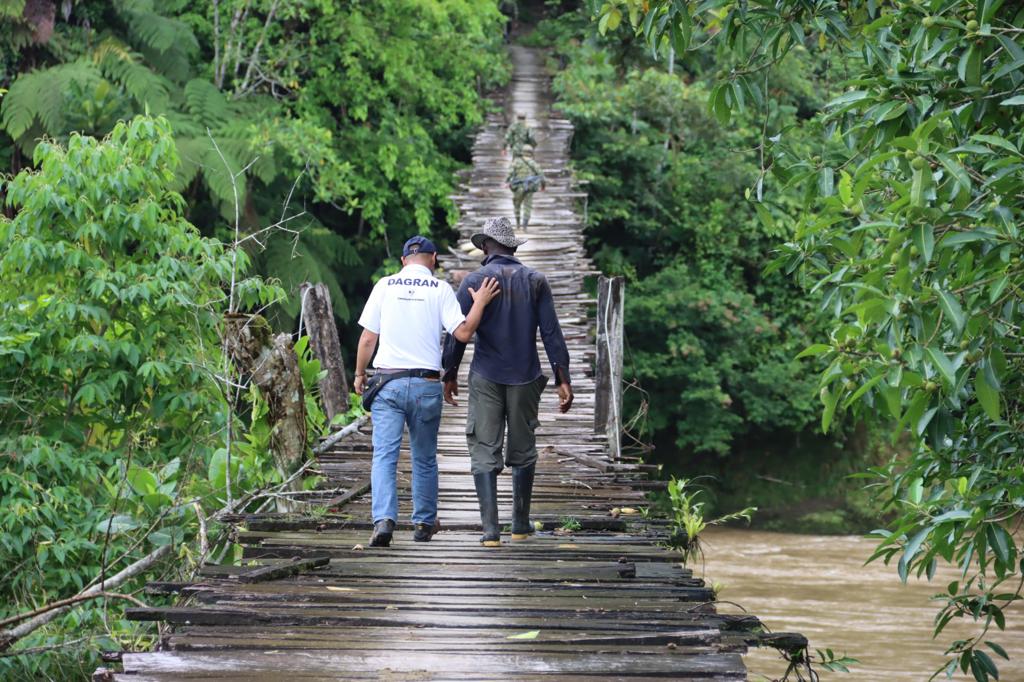 Inauguran en Urrao el puente largo de Curbatá, Mandé