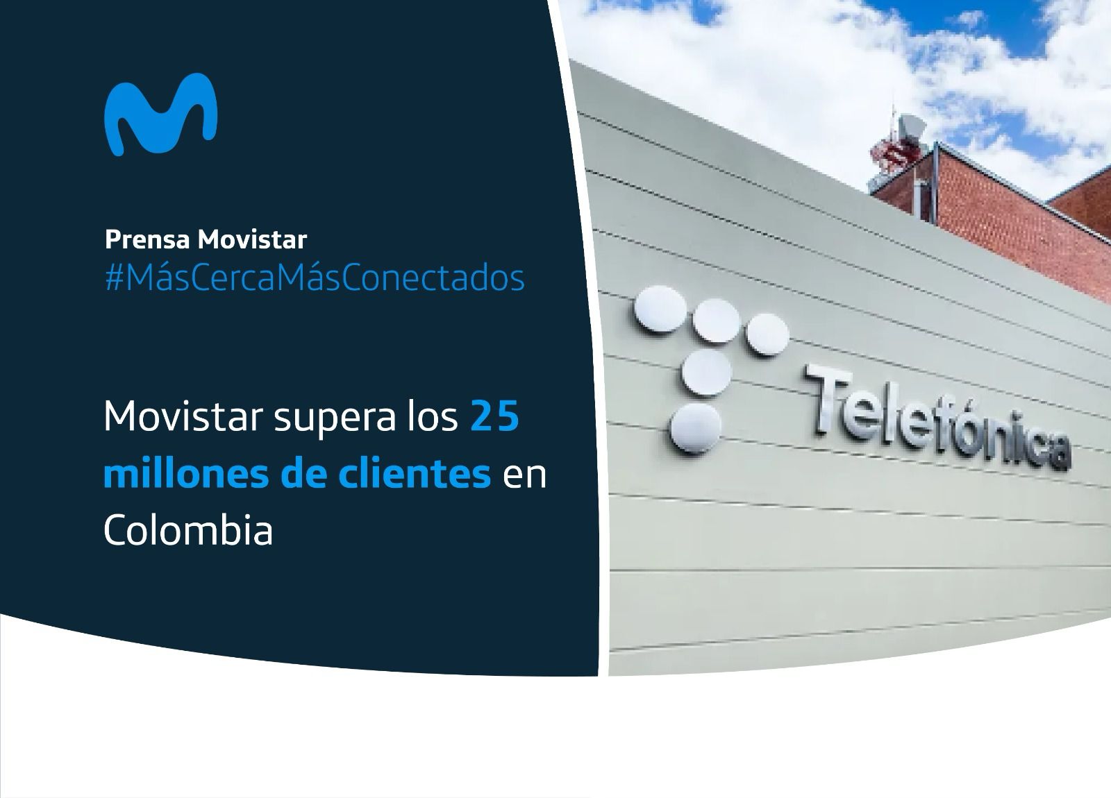 Movistar llegó a 25 millones de clientes en Colombia - Nación Paisa