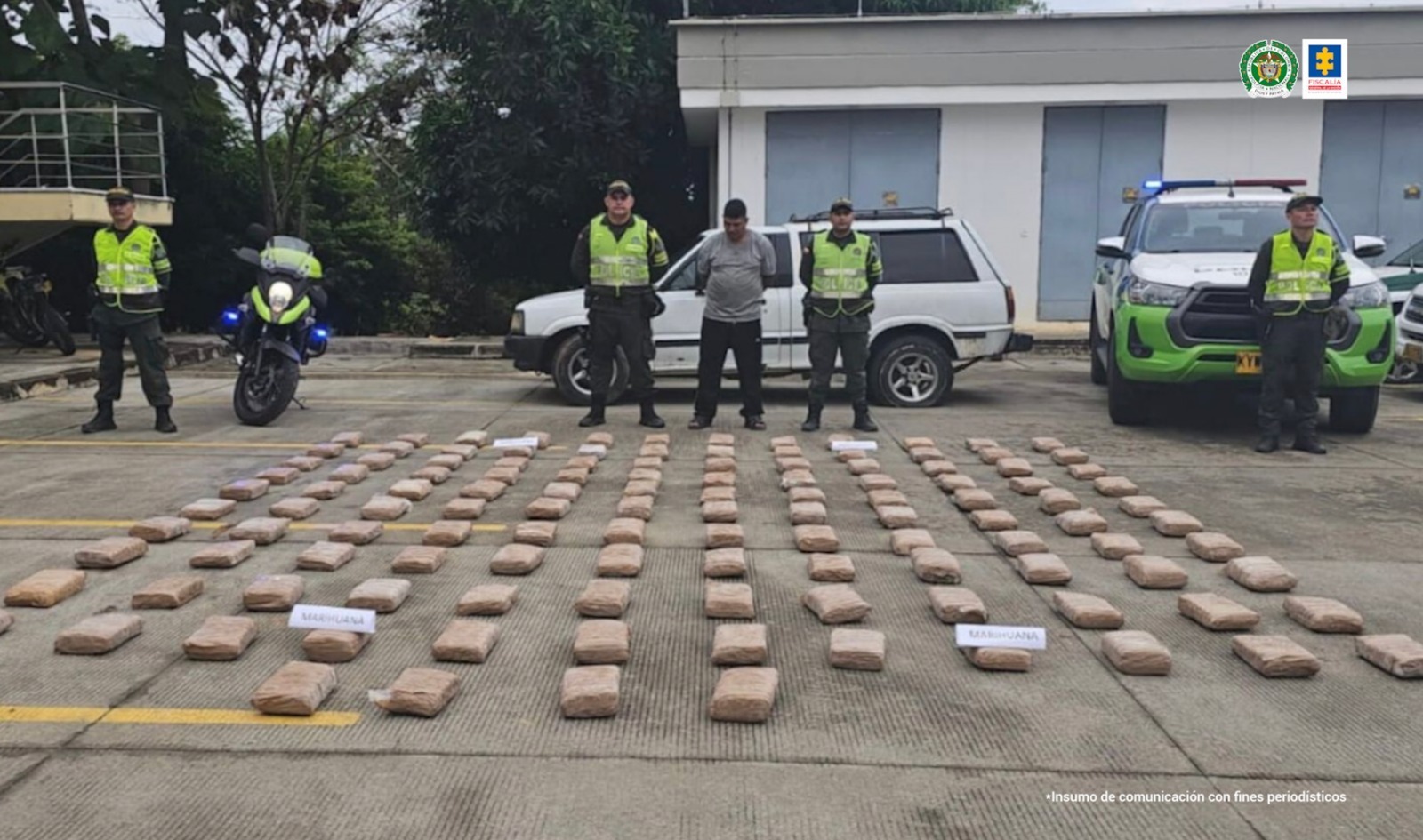 Hombre transportaba 120K de marihuana de Medellín a Montería - Nación Paisa