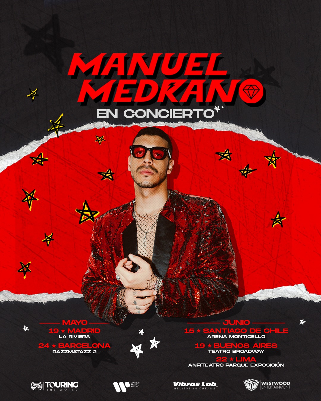 Manuel Medrano, confirmado en Latin American Music Awards - Nación Paisa