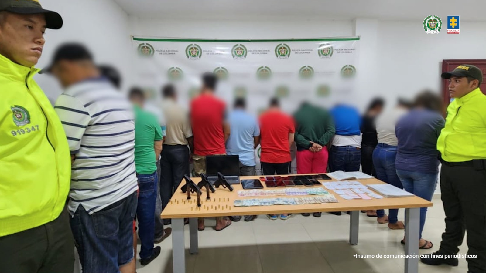 Desarticulan ‘Good Luck’, red delictiva de juegos de azar - Nación Paisa