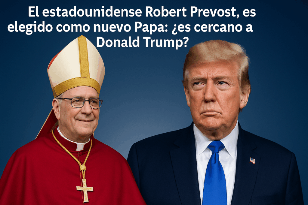 El estadounidense Robert Prevost es elegido como nuevo Papa: ¿es cercano a Donald Trump ...